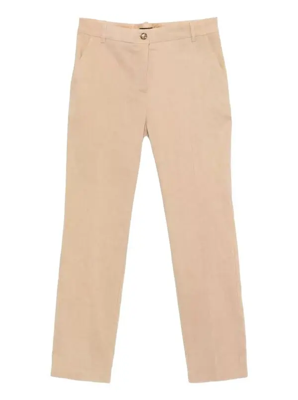 Pinko Bello Cropped Trousers - Neutrals
