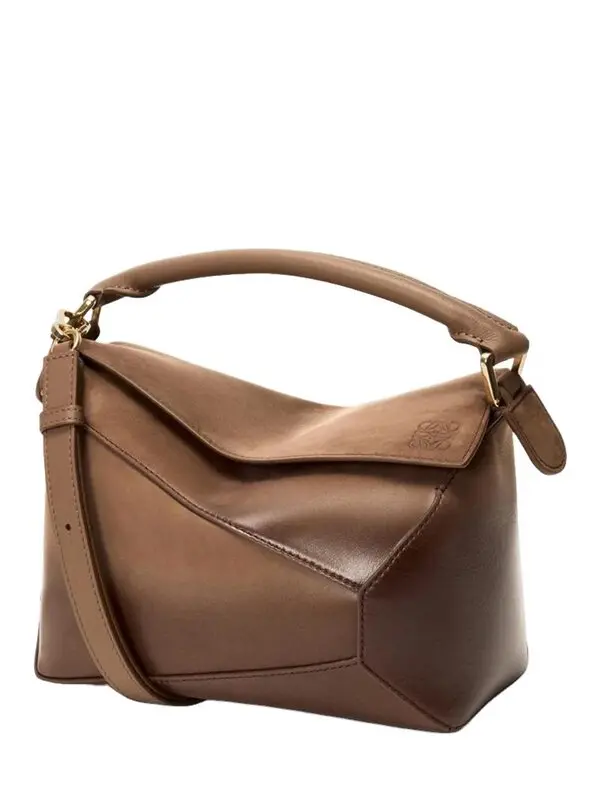 Loewe Puzzle Edge Small Bag - Brown