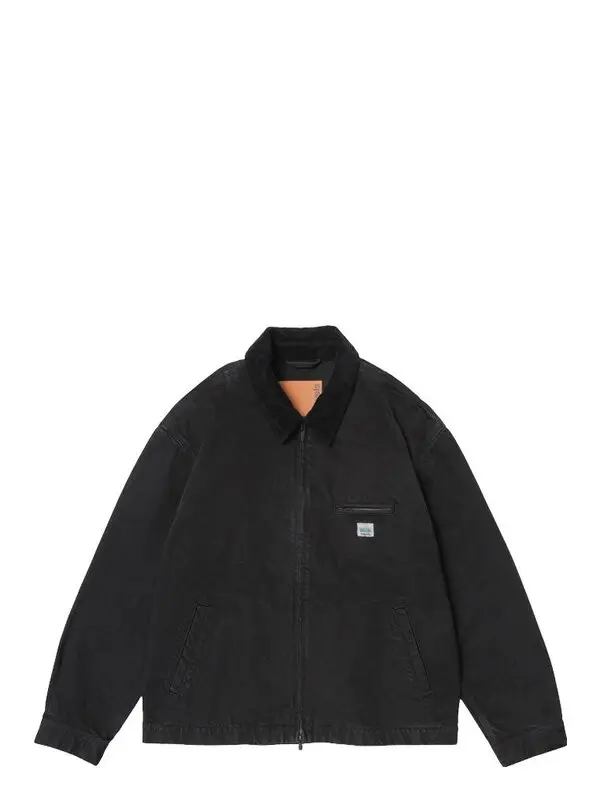 VOWELS Corduroy Trucker Jacket - Black