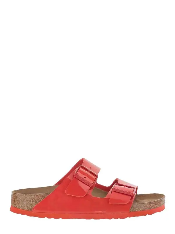 BIRKENSTOCK Buckle Strap Sandals - Red