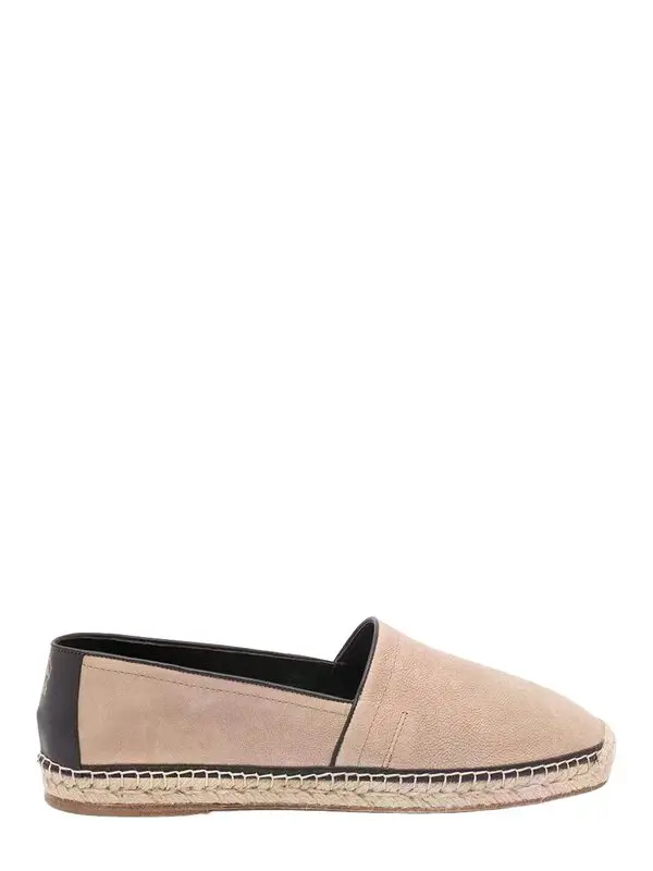 Brunello Cucinelli Two-tone Suede Espadrilles - Neutrals