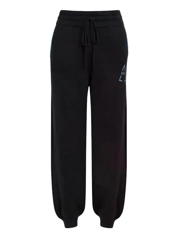 AN-Y1 Vita Loose-fit Track Pants - Black