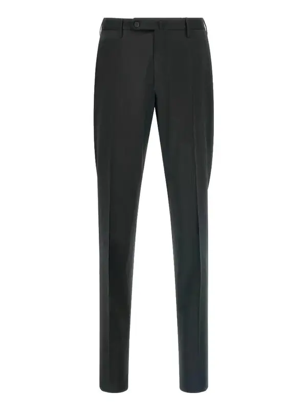 Incotex Pleat-detail Tailored Trousers - Black