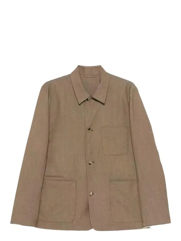 Paul Smith Four-button Casual Jacket - Brown