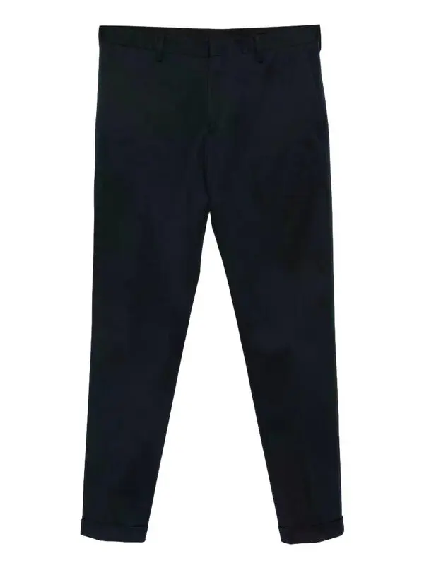 Paul Smith Cuffed Hem Trousers - Blue