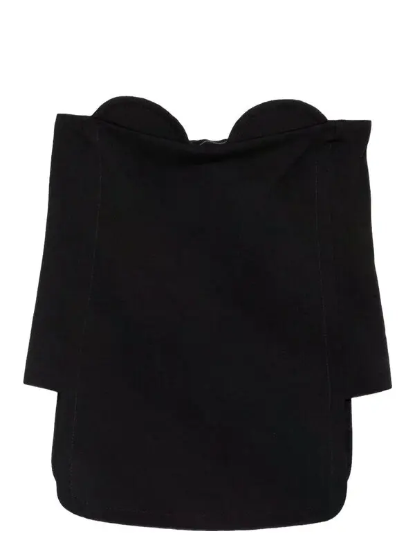 N°21 Bandeau-style Top - Black