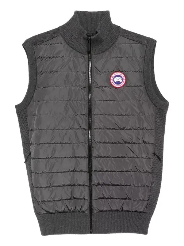 Canada Goose Hybridge Quilted Knit Vest - Grey