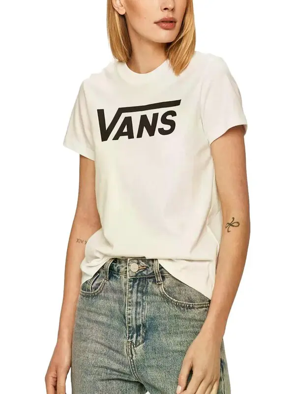 VANS Logo-detail T-shirt - White