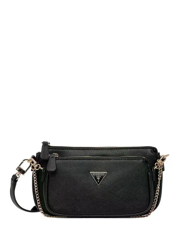 Guess Mini Noelle Chain-strap Crossbody Bag - Black