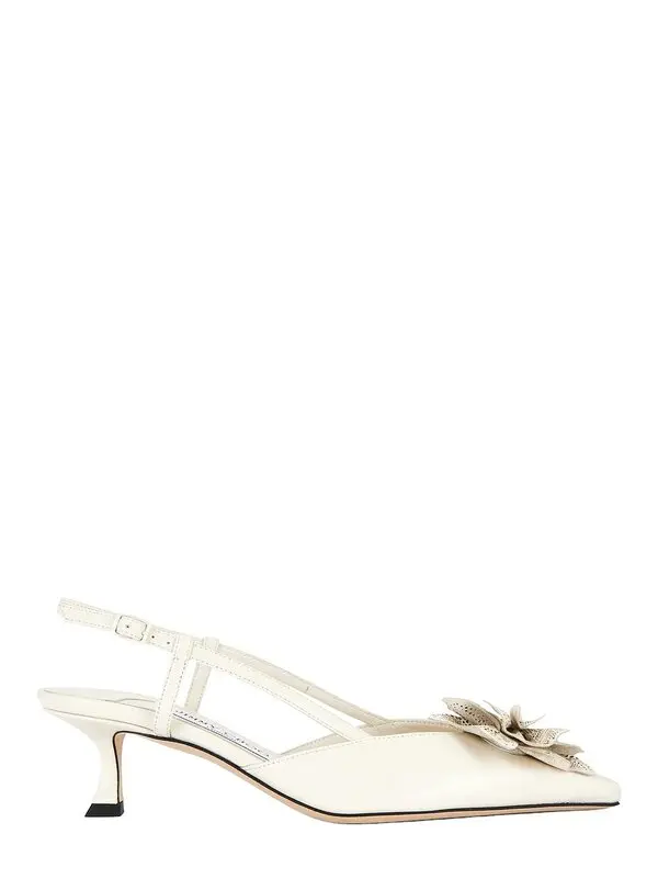 JIMMY CHOO Mimmi Sb 50 Slingback - Latte