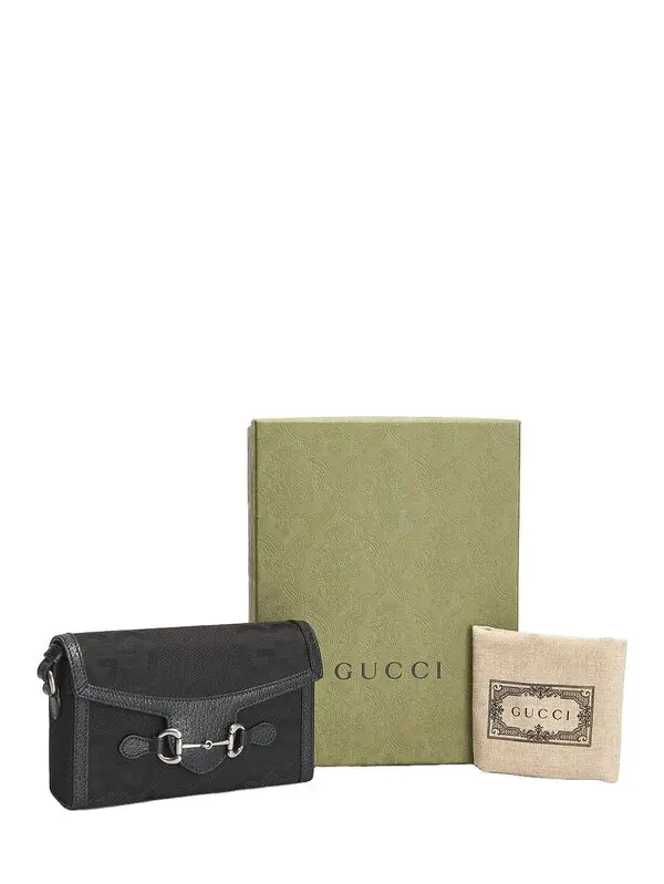 Gucci Horsebit 1955 Shoulder Bag - Black