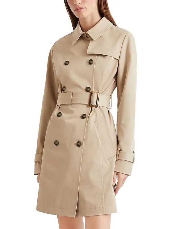 Marella Mllzuppa Trench Coat - Natural