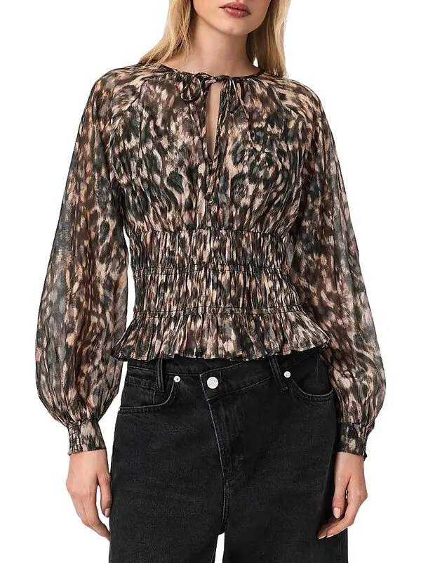 ALLSAINTS Cern Top - Prowl Gold