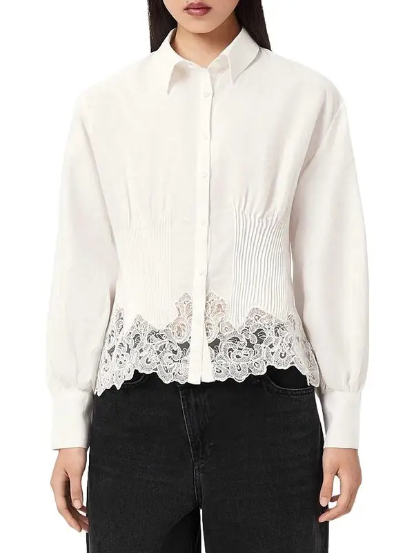 ALLSAINTS Carol Shirt - White