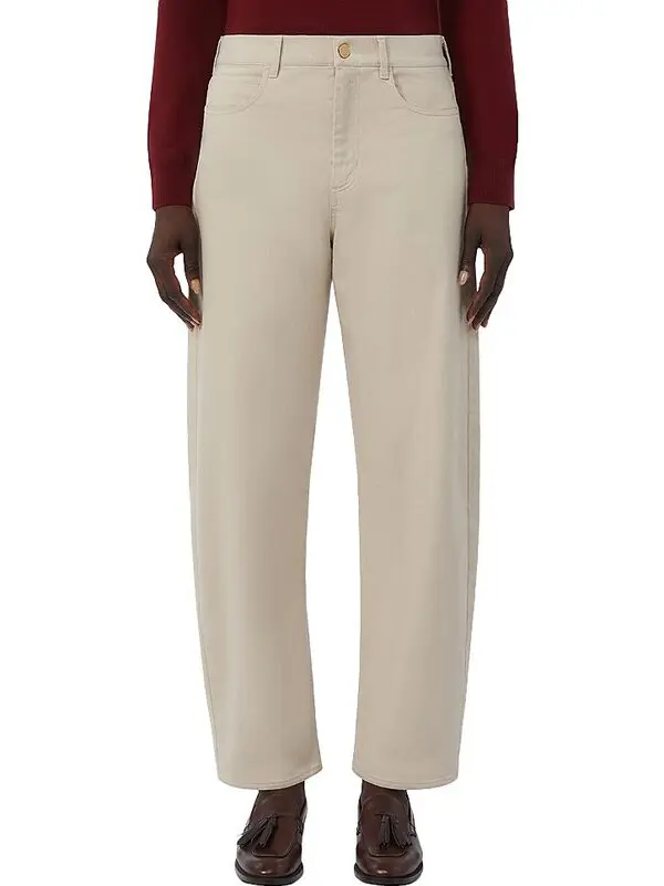 Max Mara Smmemily Barrel Jeans - Natural