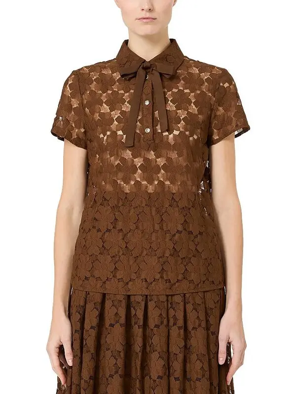 Max Mara Mstvello Top - Chocolate