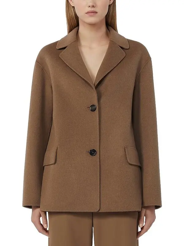 Max Mara Elfi Wool Jacket - Camel