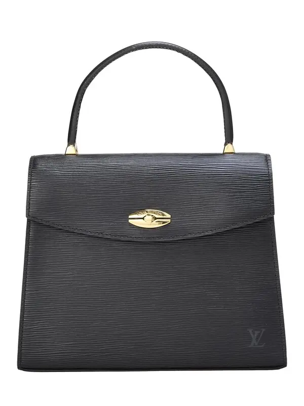 LOUIS VUITTON Epi Malesherbes Handbag - Black