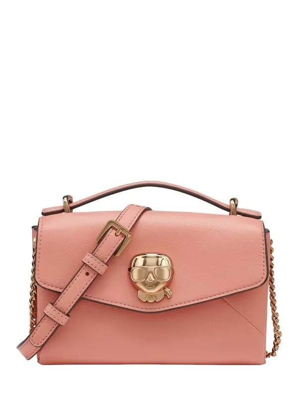 Karl Lagerfeld Paris Chantaye Crossbody Bag - Sun Coral