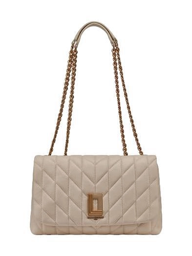 Karl Lagerfeld Paris Lafayette Shoulder Bag - Brie