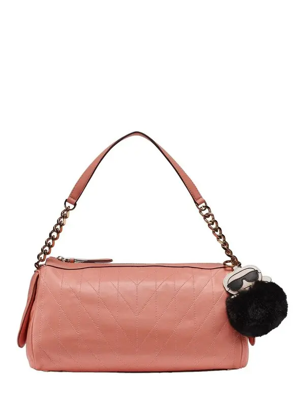 Karl Lagerfeld Paris Lafayette Satchel - Sun Coral