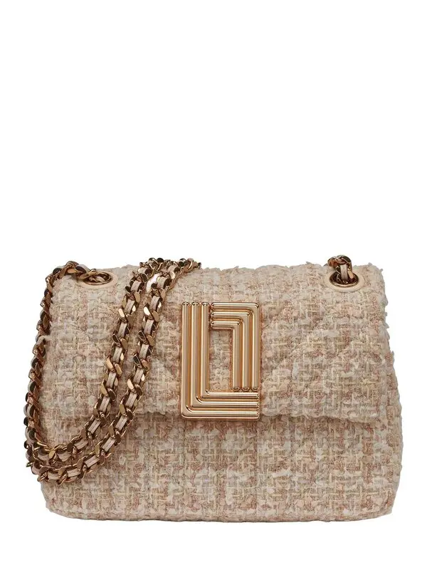 Karl Lagerfeld Paris Lafayette Boucle Crossbody - Neutral