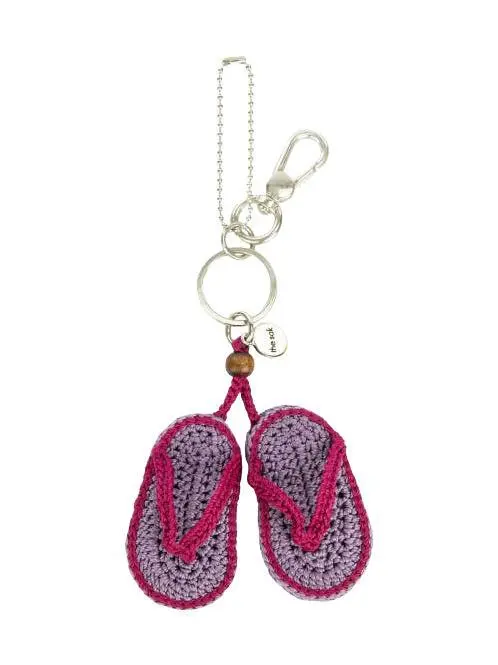 THE SAK Yarnicharnz Hand-crochet Dangle - Flip Flop