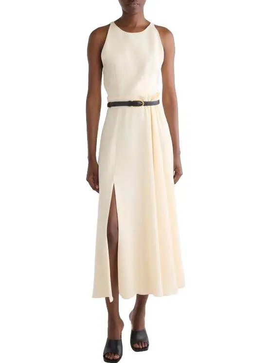 Givenchy Sleeveless Fluid Dress - Ivory