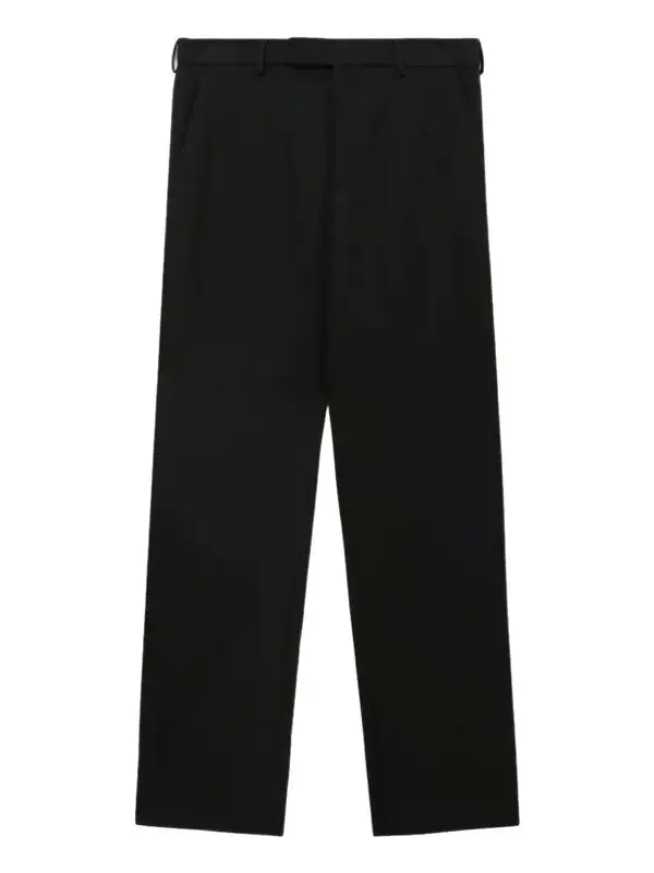 RIER Straight-leg Trousers - Black