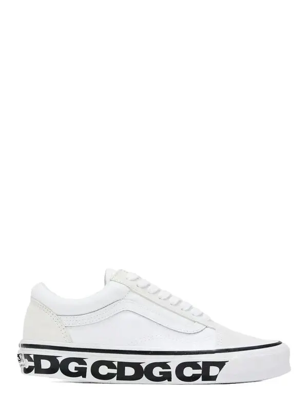 CDG X Vans Old Skool Sneakers - White