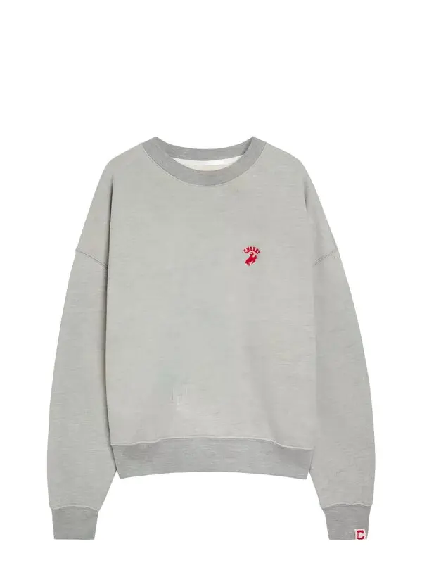 CHERRY LA Logo-embroidered Sweatshirt - Grey