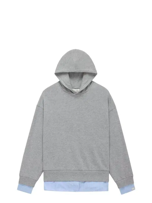 WE-AR4 Layered Hoodie - Grey