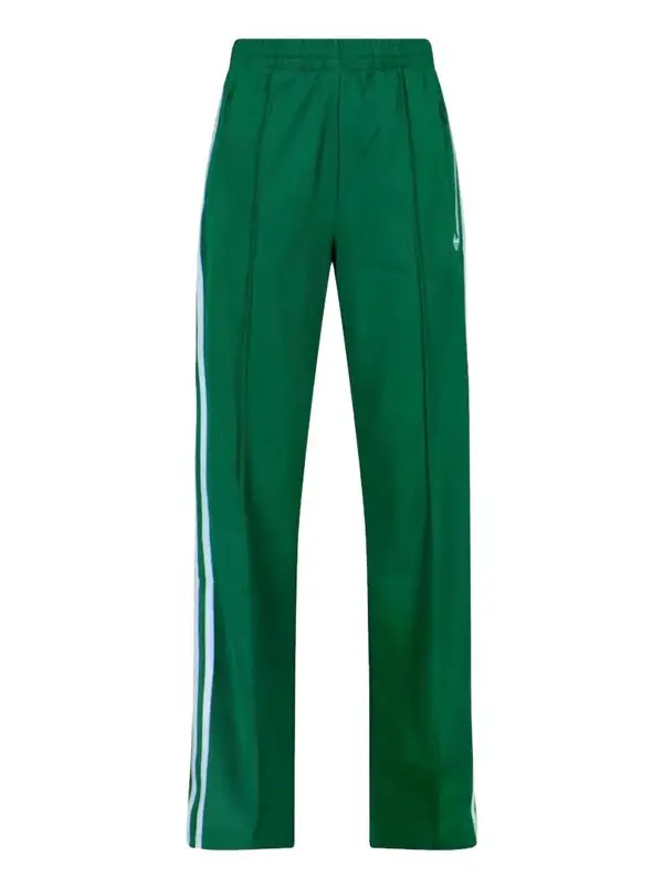 Adidas Stripe Track Trousers - Green