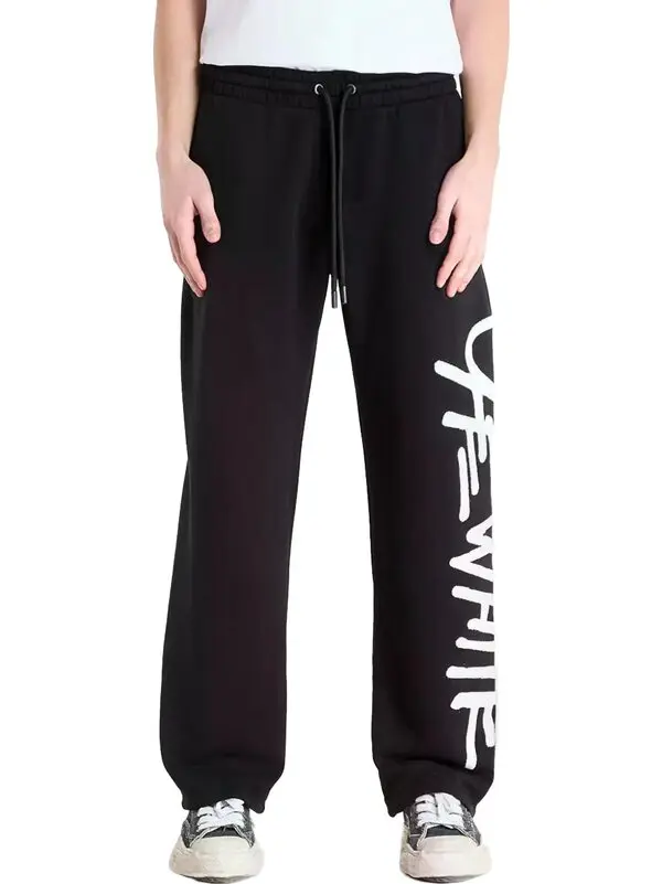 Off-White Logo-print Track Pants - Black