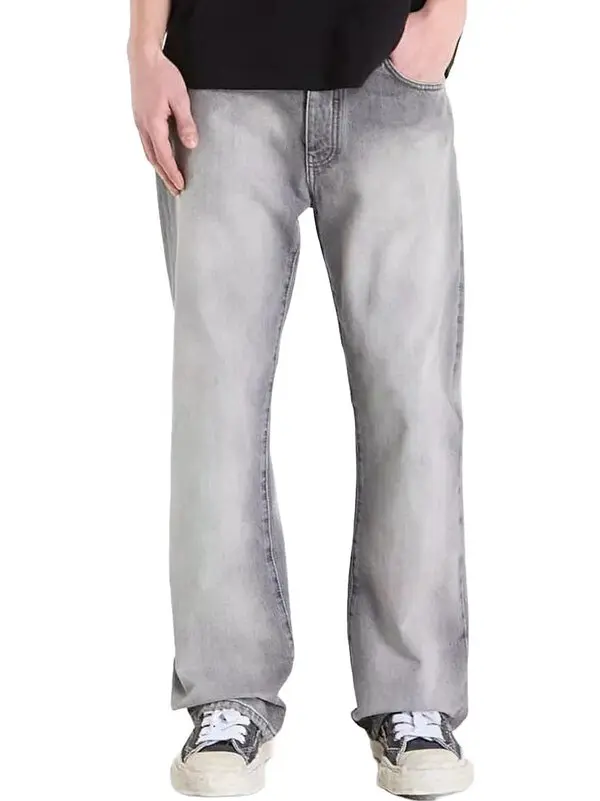 Off-White Diag Loose-fit Jeans - Grey