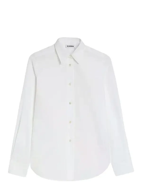 JIL SANDER Lightweight Poplin Shirt - White