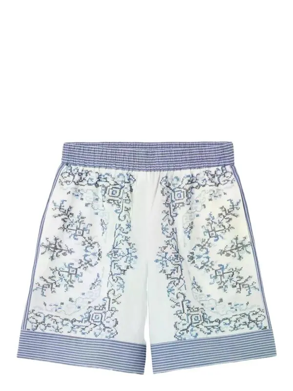 Claudie Pierlot Patterned Shorts - White