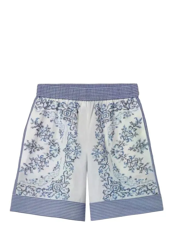 Claudie Pierlot Patterned Shorts - White