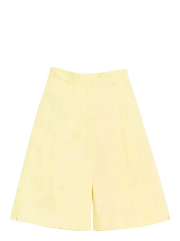 THELATEST Flared Trousers - Yellow