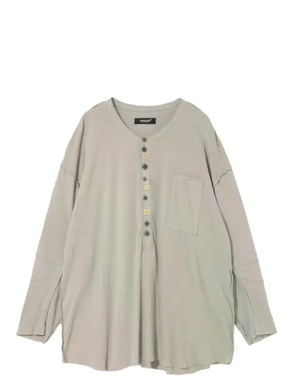 UNDERCOVERISM Buttoned-patch Sweater - Neutrals