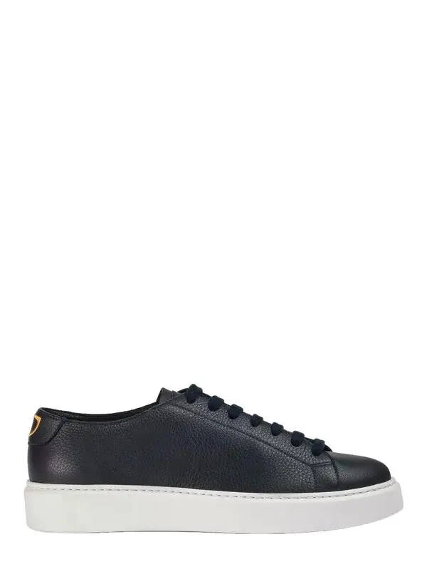 DOUCAL'S Leather Sneakers - Blue
