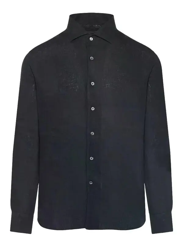 Corneliani Buttoned Shirt - Black