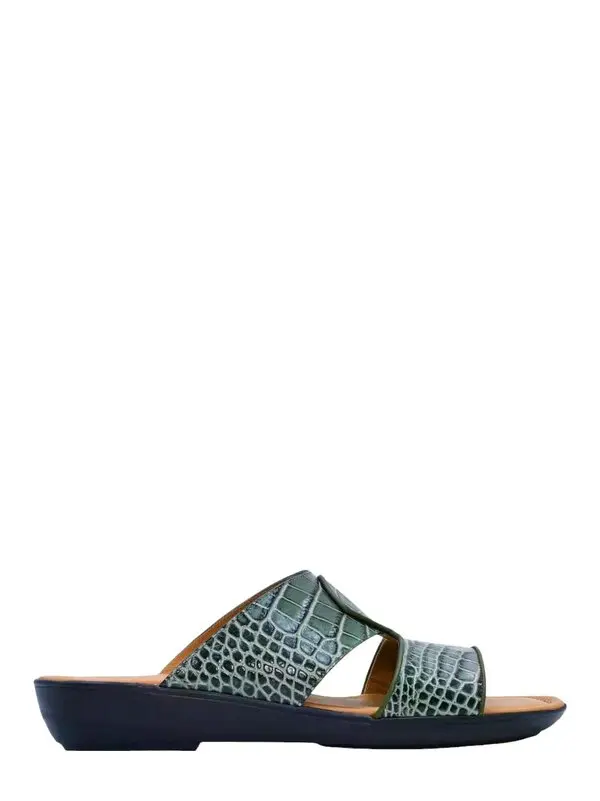 Fratelli Rossetti Cut-out Effect Sandals - Green