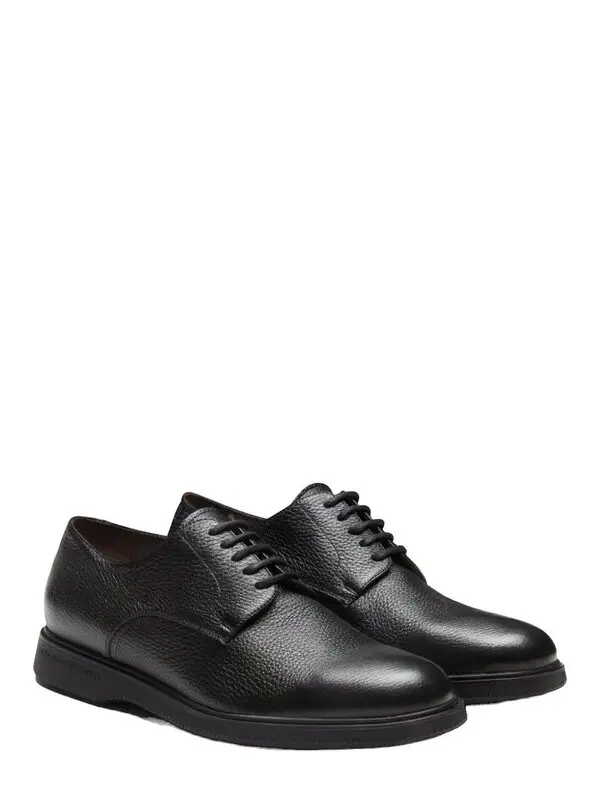 Fratelli Rossetti Leather Derby Shoes - Black