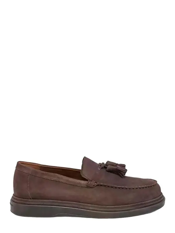 Fratelli Rossetti Tassel-detail Leather Loafers - Brown