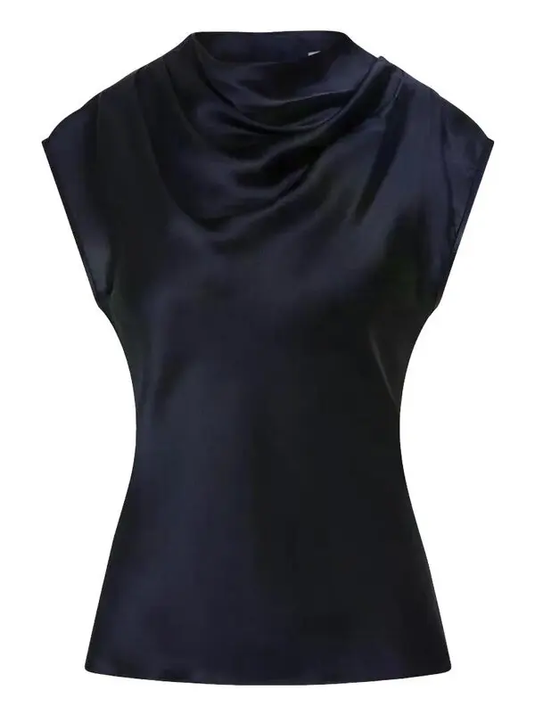 Rebecca Vallance Montague Draped Top - Blue