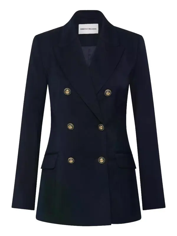 Rebecca Vallance Emerson Double-breasted Blazer - Blue