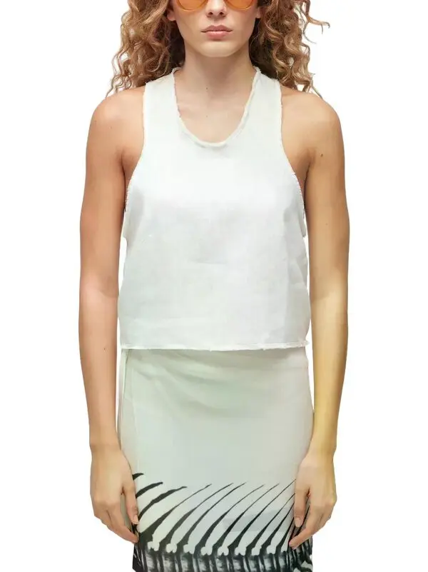OSKLEN Sleeveless T-shirt - White