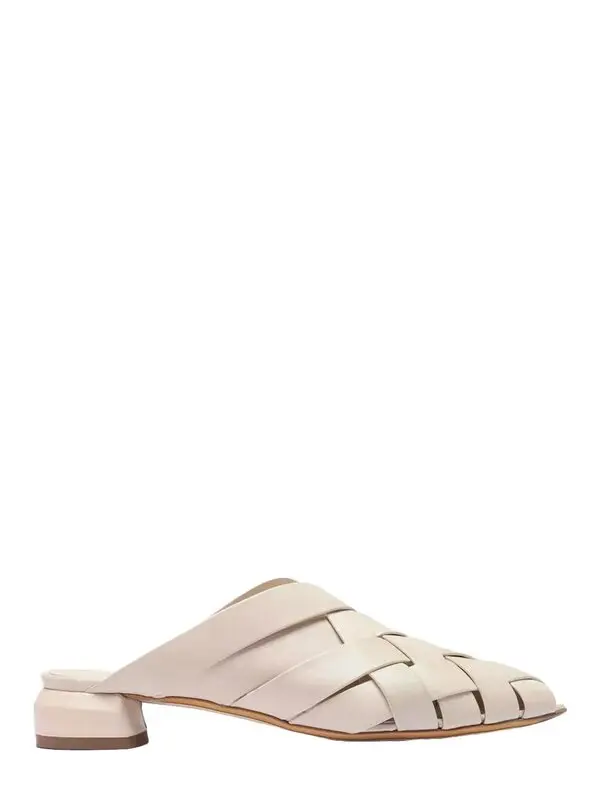 Officine Creative Round-toe Mules - Neutrals