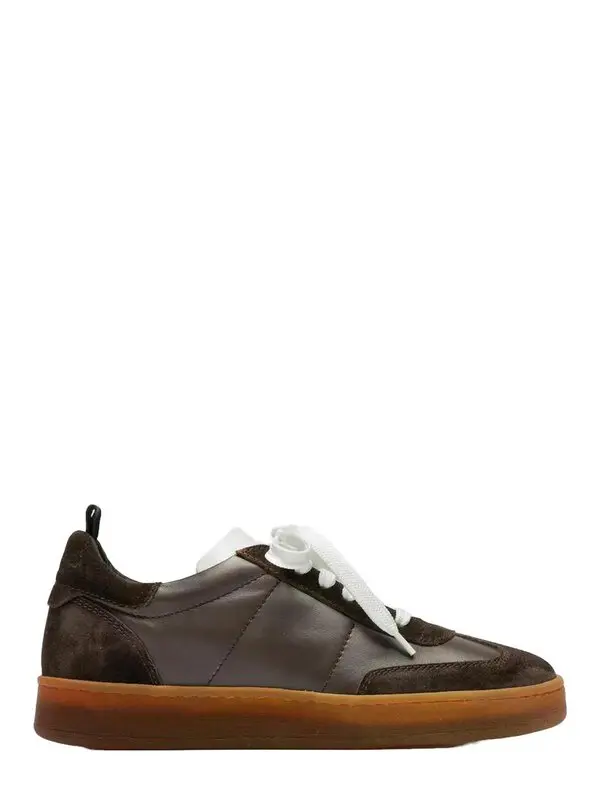Officine Creative Rekomnined Leather Sneakers - Brown